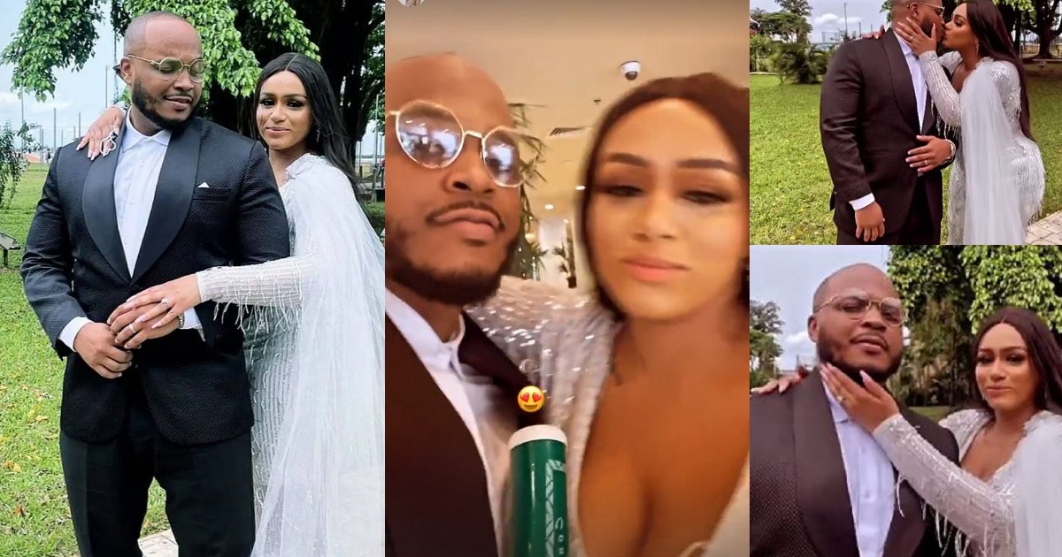 Davido’s cousin, Sina Rambo ties the knot in Lagos (video)