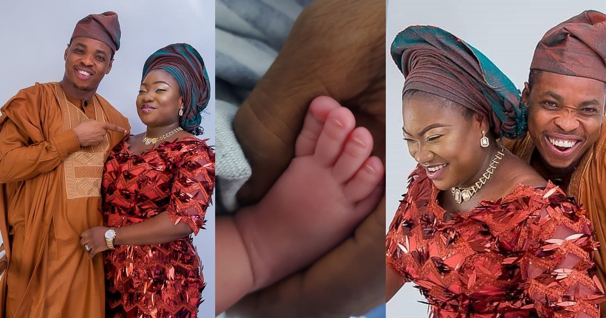Comedian, Woli Agba and wife welcome baby boy a year after losing child