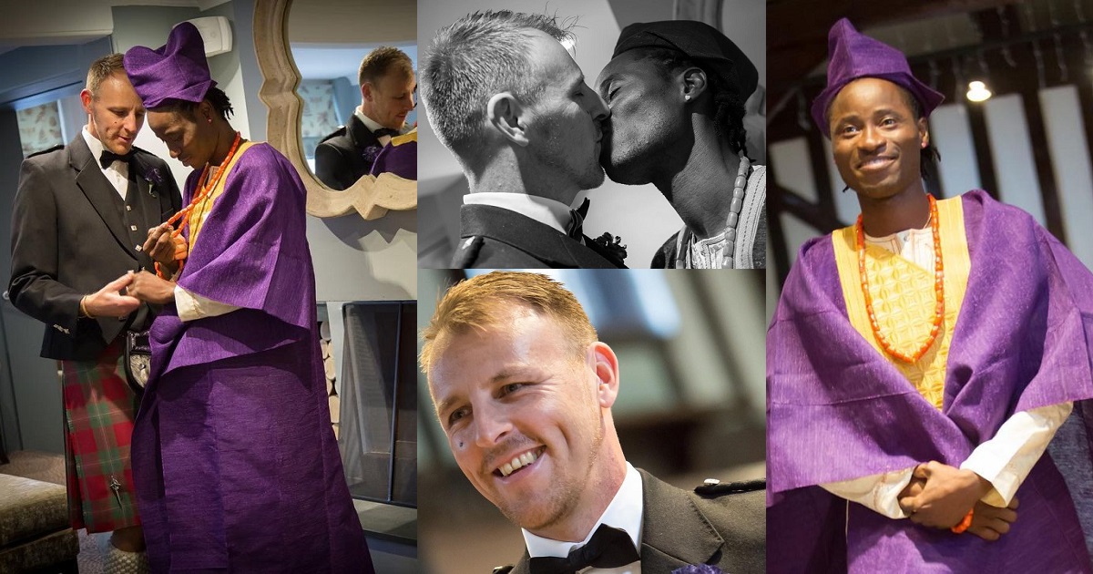 Gay rights activist, Bisi Alimi, and husband celebrate 5th wedding ...