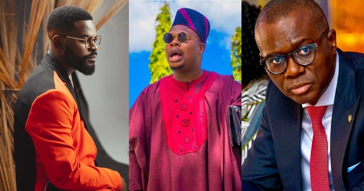 Nigerian entertainers, Falz and Mr Macaroni reject Gov Sanwo-Olu’s ...