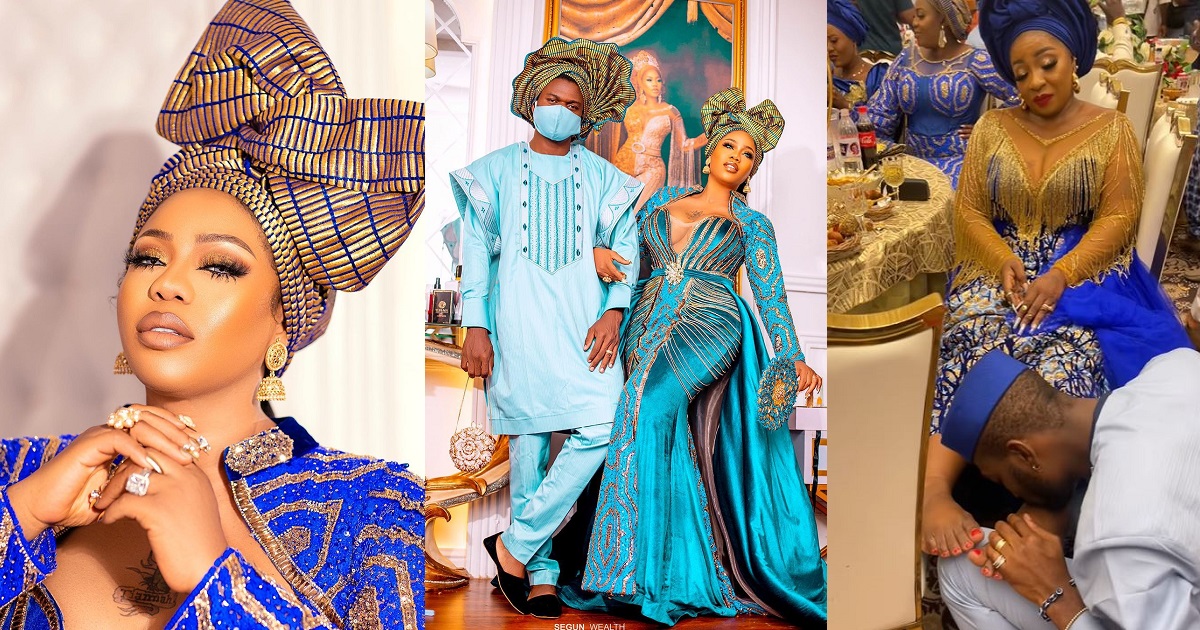 "If I shit my husband go chop am" – Toyin Lawani says as she reacts to ...