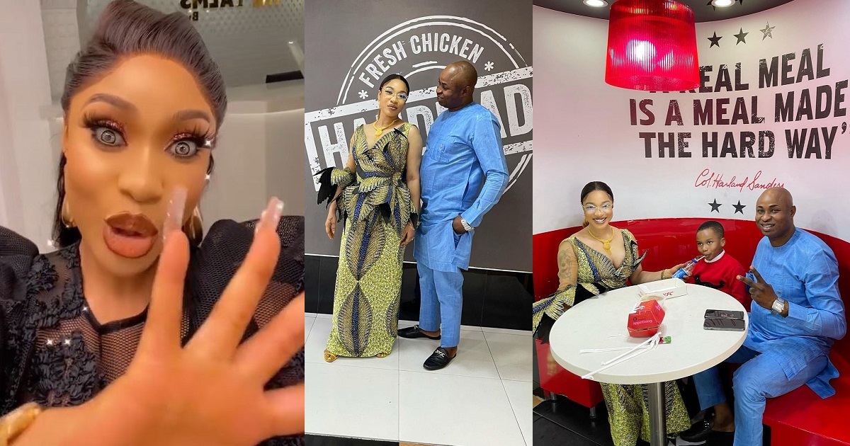 "He is just a friend oo. Don't worry, I won't disappoint you people again" – Tonto Dikeh reacts ...