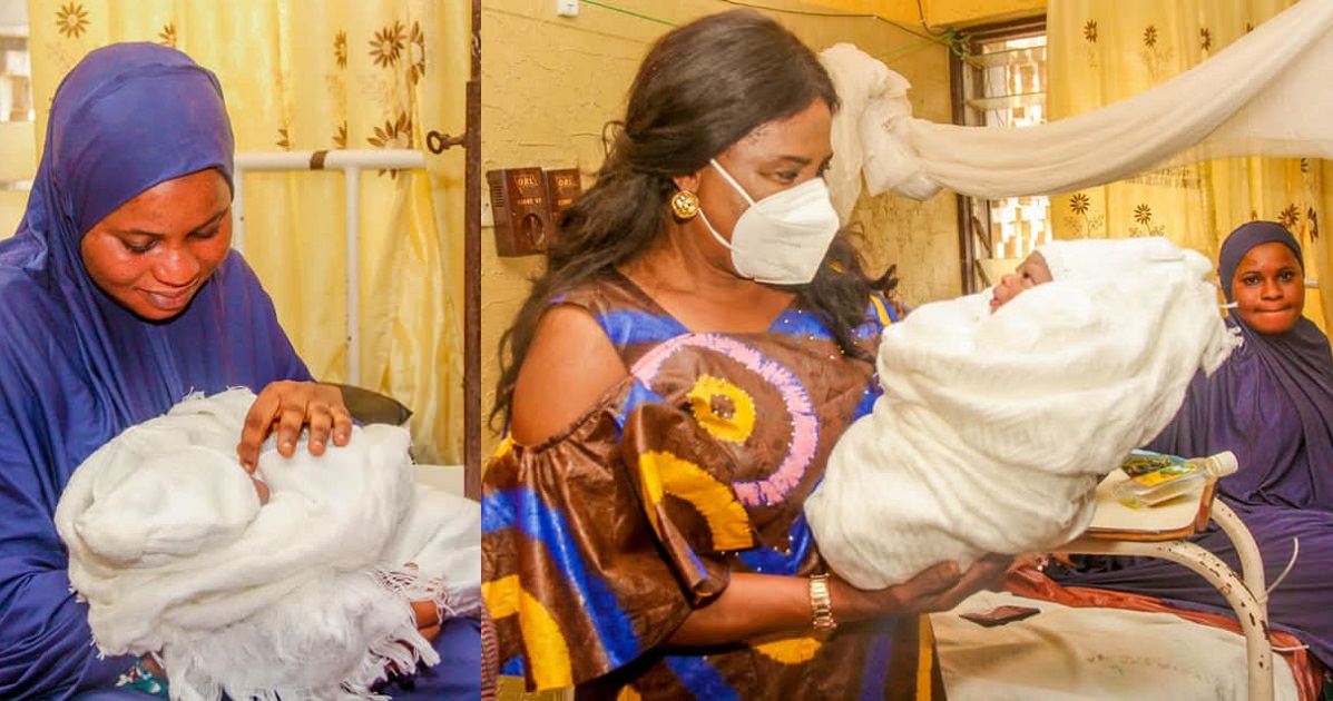 Lady delivered of a baby after going into labour during registration at ...