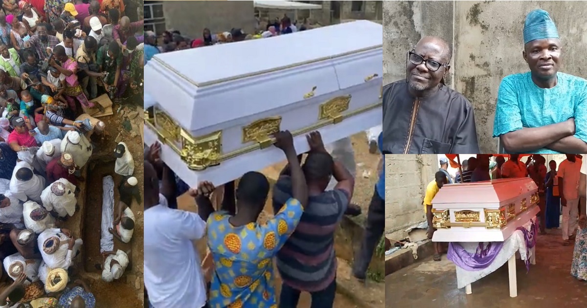 Photos from the burial of Late veteran actor, Baba Suwe - YabaLeftOnline
