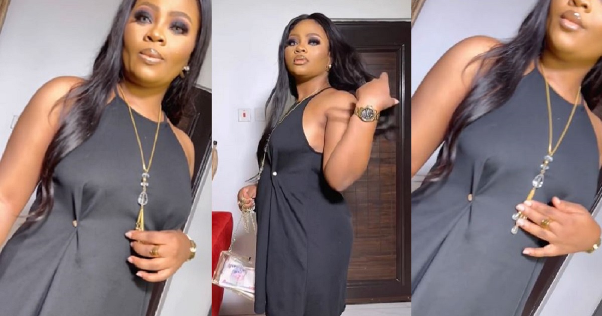 New video of reality star, Tega sparks pregnancy rumours (video)