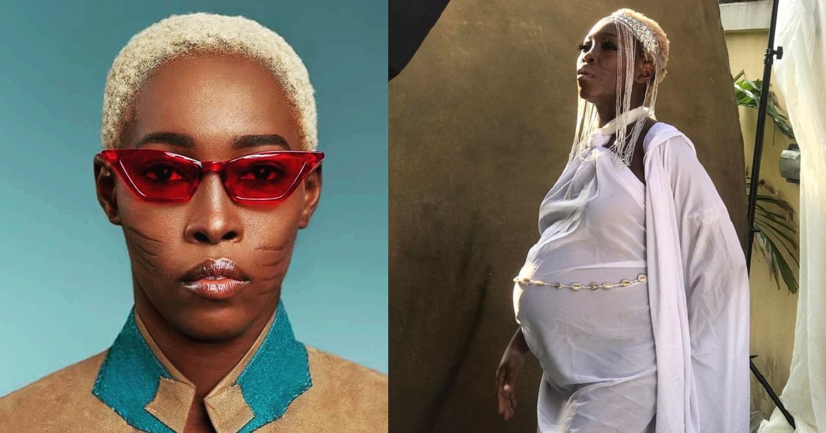 Tribal marks model, Adetutu welcomes a baby boy - YabaLeftOnline