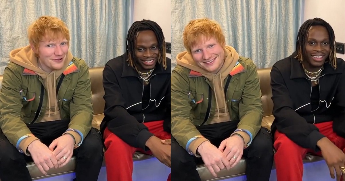 Nigerian singer, Fireboy DML links up with English singer, Ed Sheeran ...