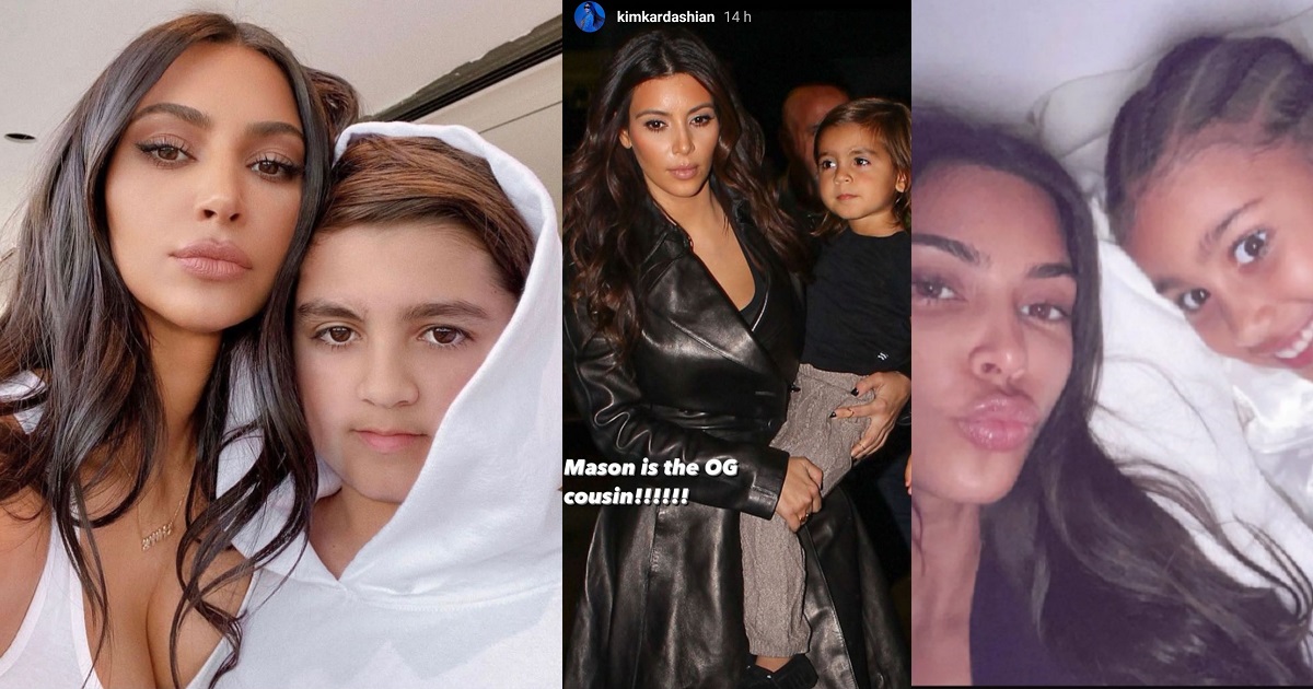 Kim Kardashian shares message Kourtney's son Mason sent to warn her ...