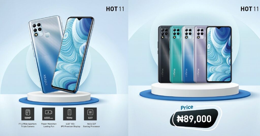 Infinix Launches All-New Fast & Fun HOT 11 - YabaLeftOnline