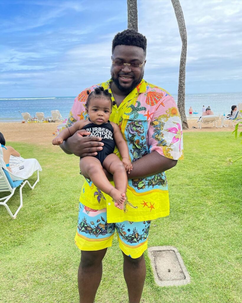 Davido's elder brother, Adewale Adeleke celebrates daughter, Maya as ...