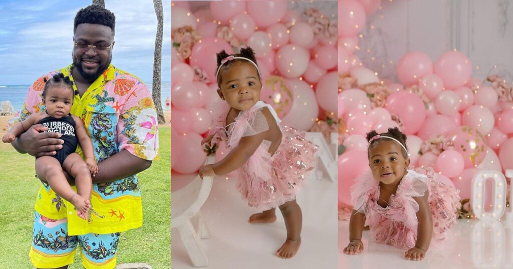 Davido's elder brother, Adewale Adeleke celebrates daughter, Maya as ...
