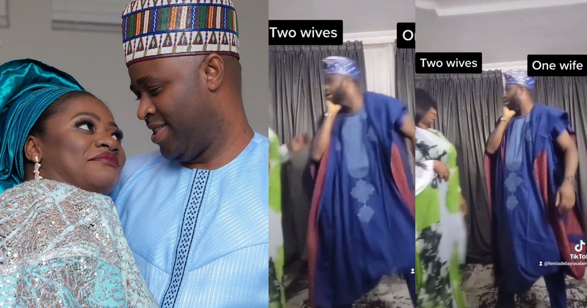 Actor, Femi Adebayo's wife's epic reaction after he showed interest in ...