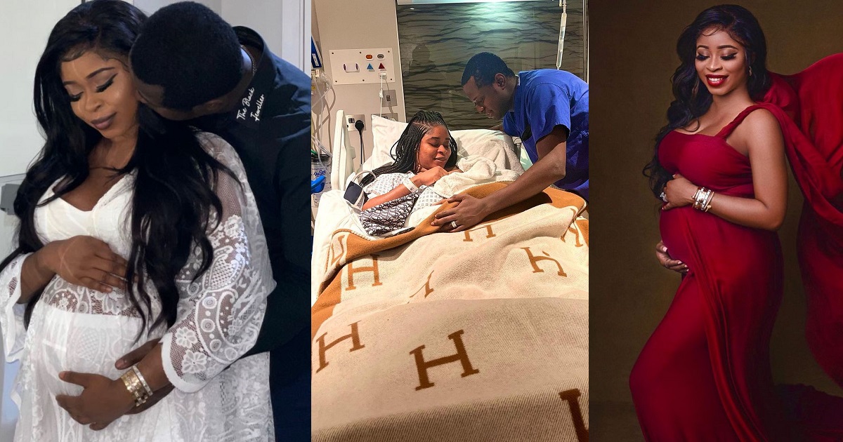 Jeweler, Malivelihood and wife, Deola Smart, welcome first child together