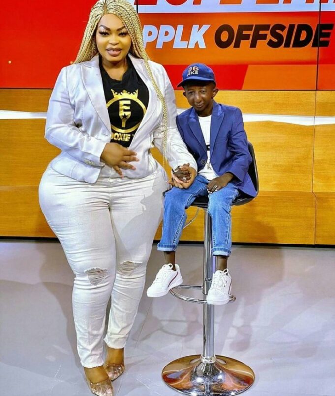 Grand P officially proposes to girlfriend, Eudoxie Yao on live TV (video)