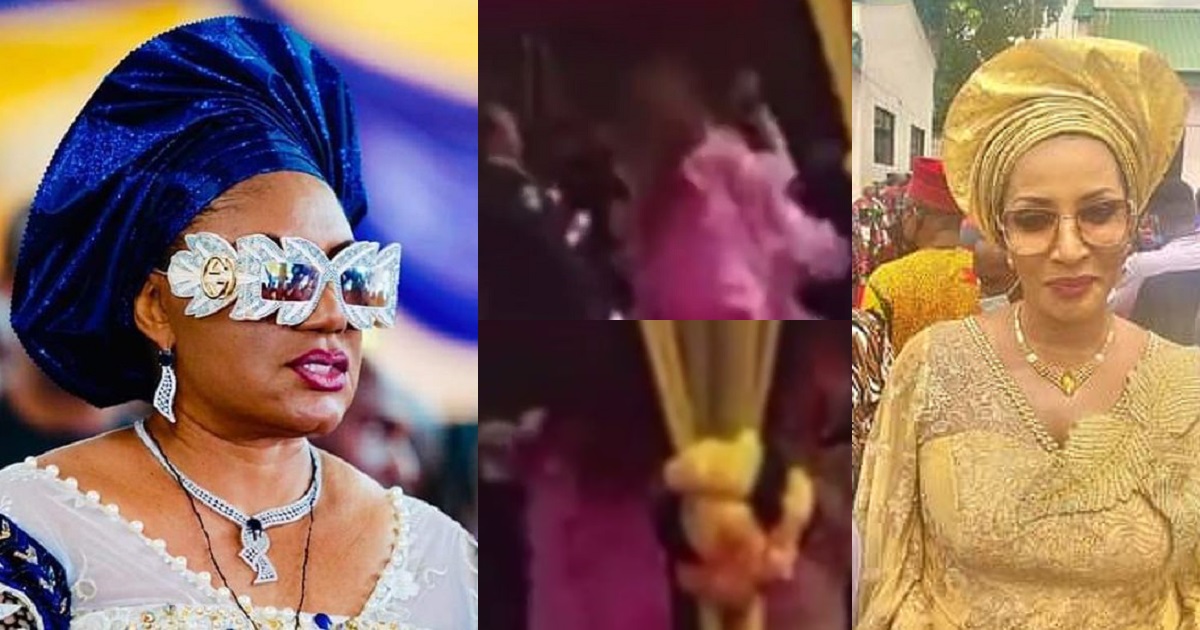 Moment outgoing Anambra First Lady, Ebelechukwu Obiano slapped Bianca ...