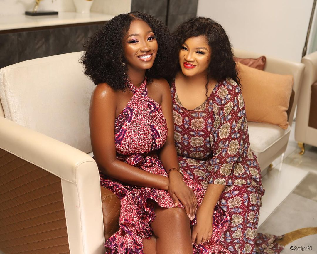 Actress, Omotola Jalade-Ekeinde reacts to her daughter's bikini photos