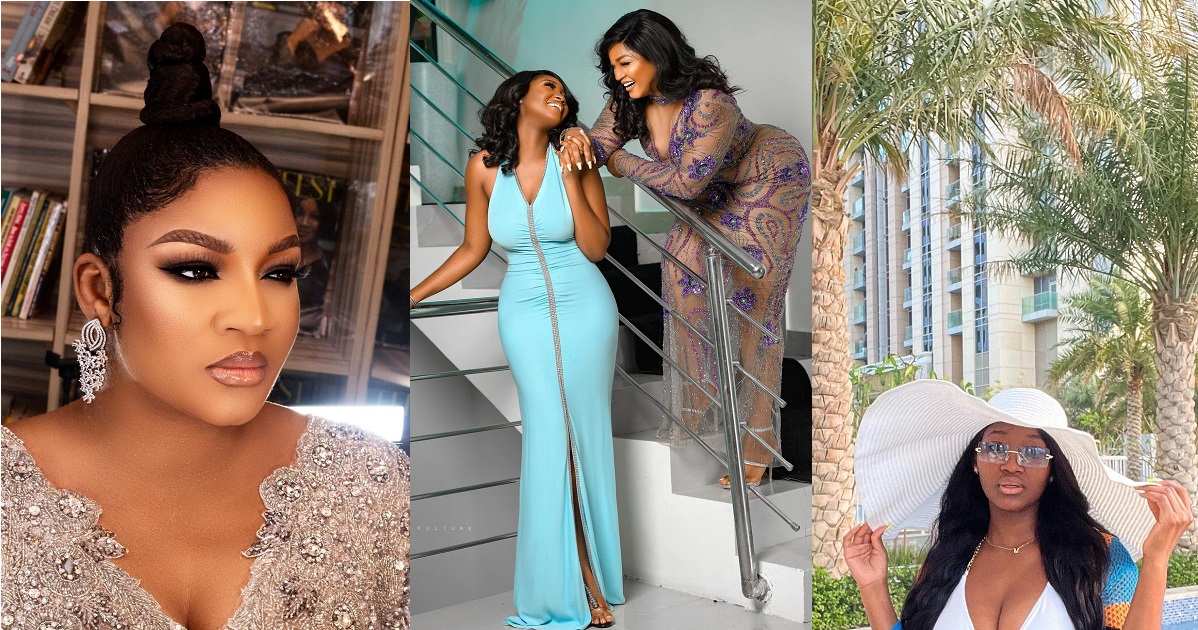 Actress, Omotola Jalade-Ekeinde reacts to her daughter's bikini photos
