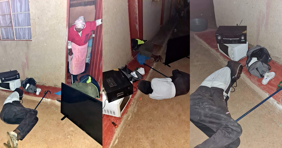 Two thieves mysteriously fall asleep after stealing several items from ...