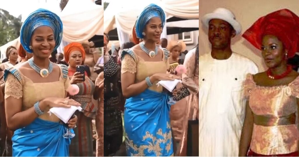 Former Enugu First Lady, Clara Chime finds love again, remarries (video ...