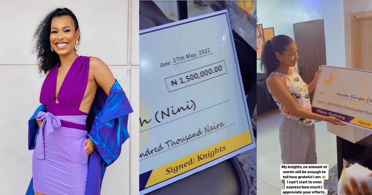 BBNaija star, Nini Singh receives N1.5 million from fans as birthday ...