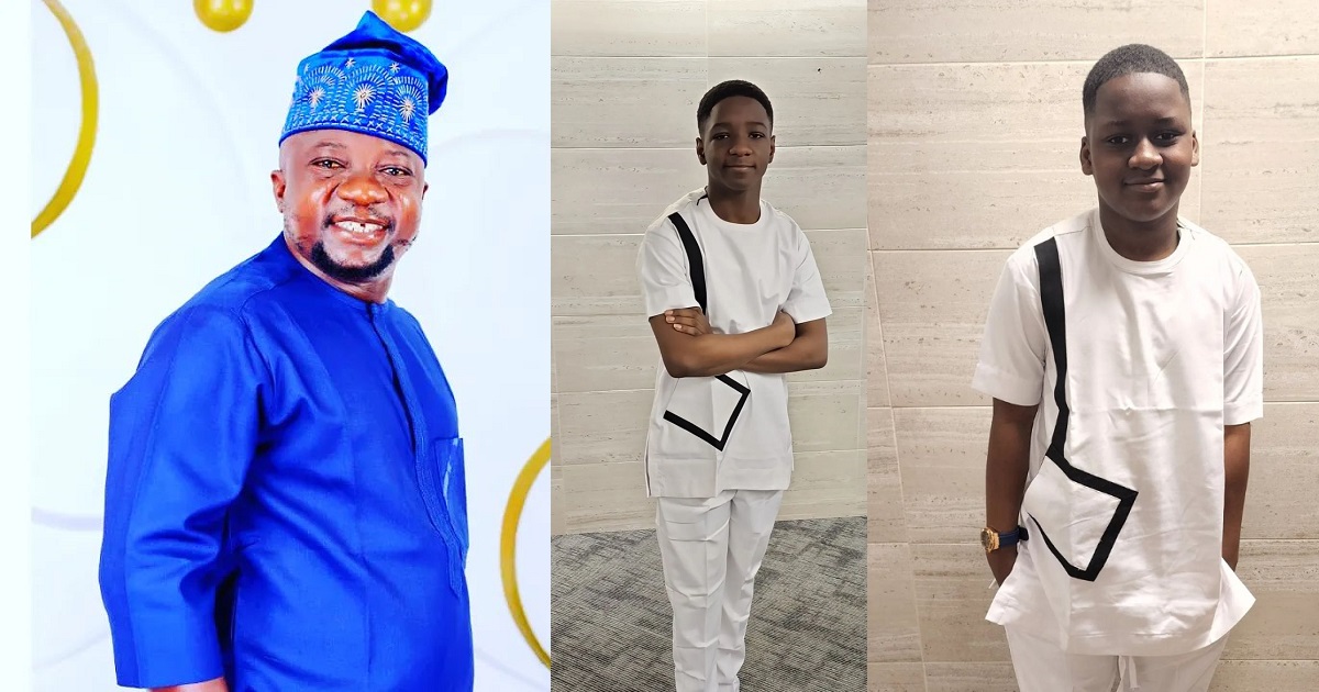 Popular Yoruba Actor, Sanyeri shares a video of his adorable kids ...