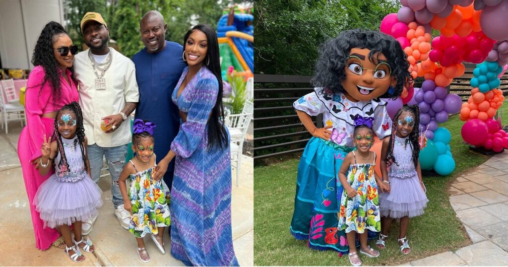 Photos and videos from Davido's daughter, Hailey's 5th birthday party
