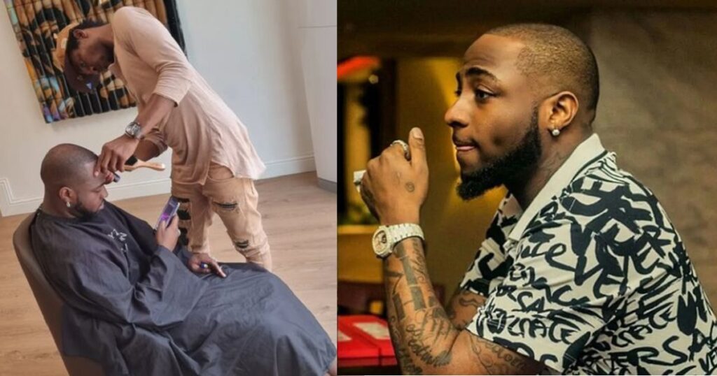 Davido's aide, Israel DMW reveals the singer spends N100k per haircut ...