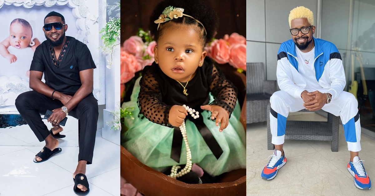 AY comedian puts beef with Basketmouth aside to celebrate his daughter ...