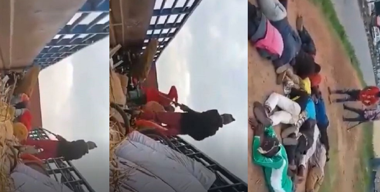 Amotekun operatives intercept truck with ammunition hidden under grass ...