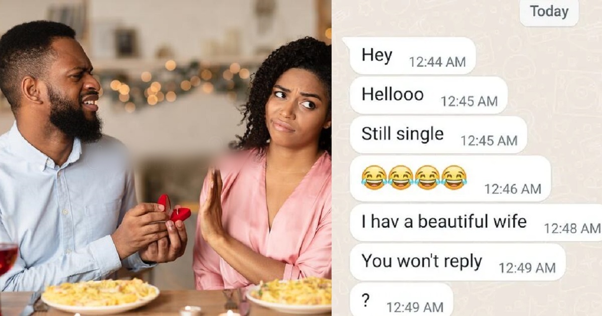 Lady shares message from ex-suitor mocking her for being unmarried 7 ...