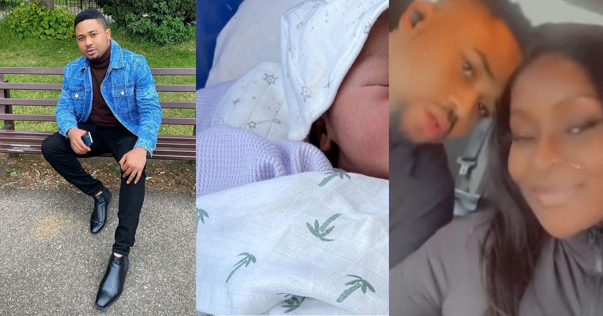 Actor, Mike Godson welcomes first child with his girlfriend ...