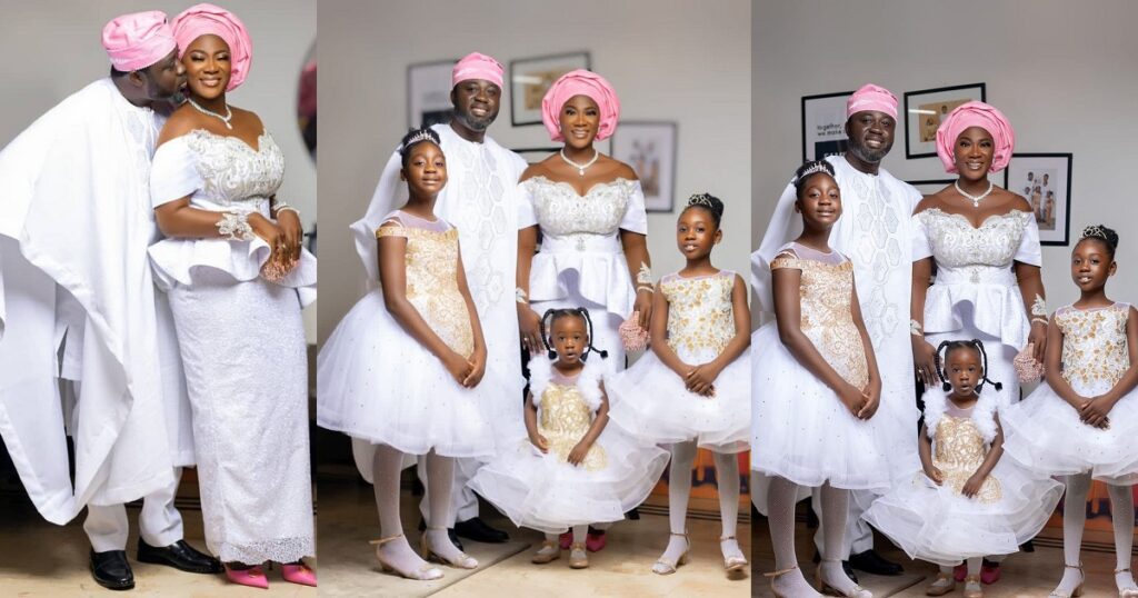 "Happiness" — Prince Odi shares cute photo with wife, Mercy Johnson ...