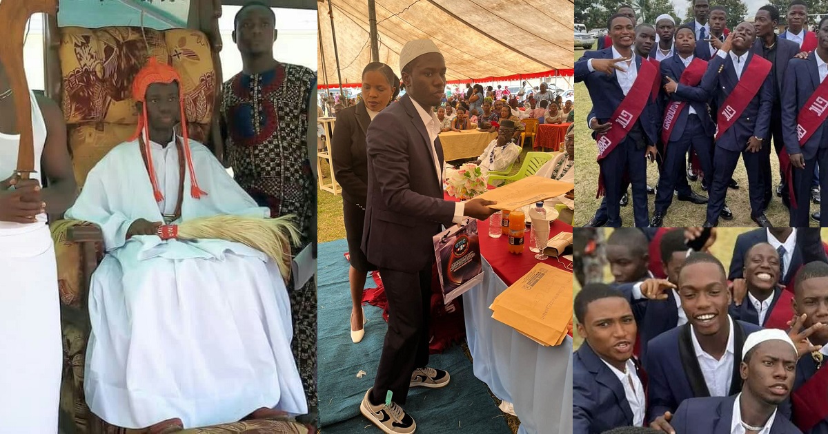 Youngest Yoruba monarch graduates from secondary school (photos)