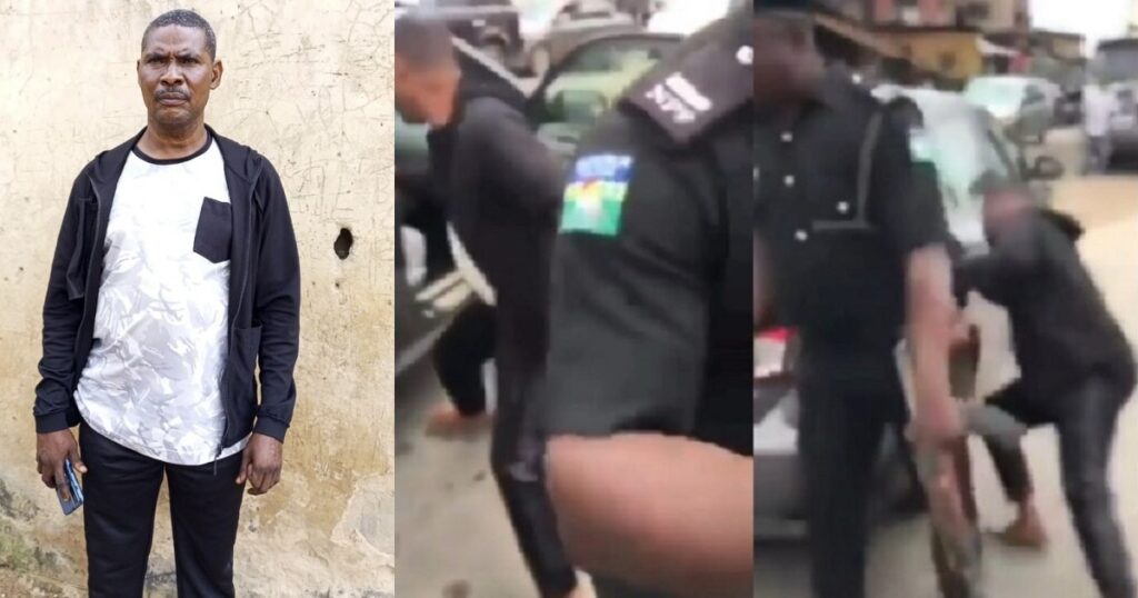 Update: Man in viral video assaulting a police officer arrested, to be ...