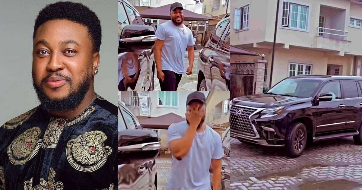 Actor, Nosa Rex buys a brand new Lexus SUV weeks after acquiring a ...