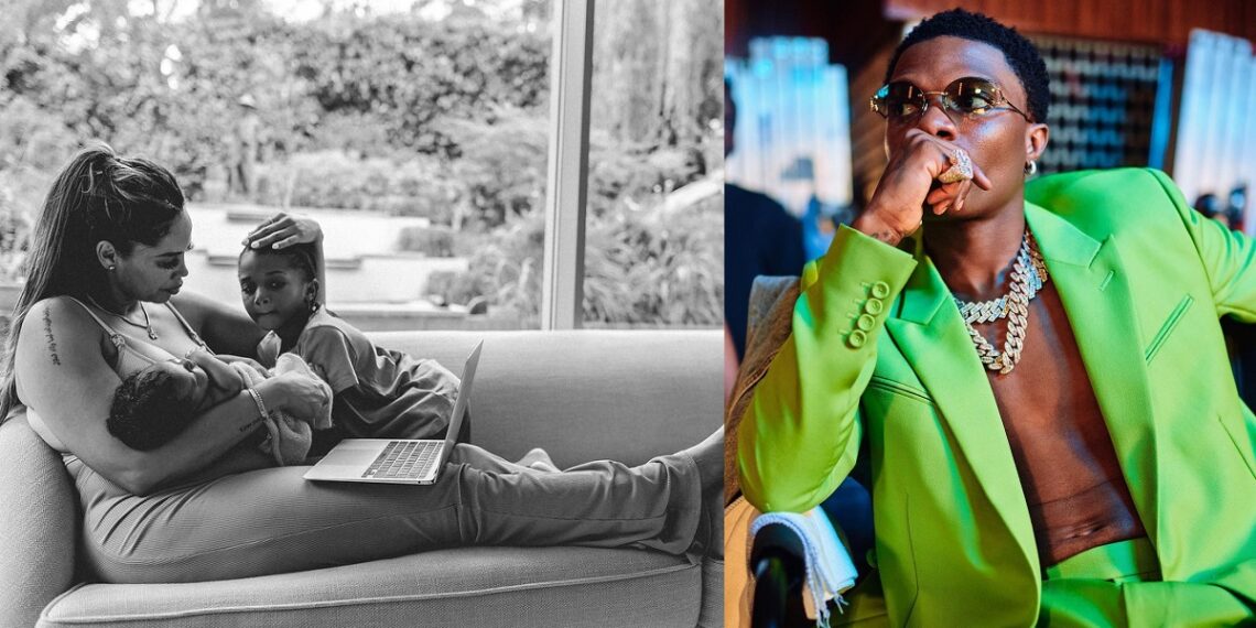Singer Wizkid and manager, Jada, welcome second child - YabaLeftOnline