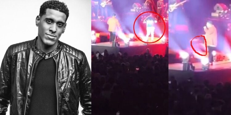Moment popular singer died after collapsing on stage in Paris (Video)