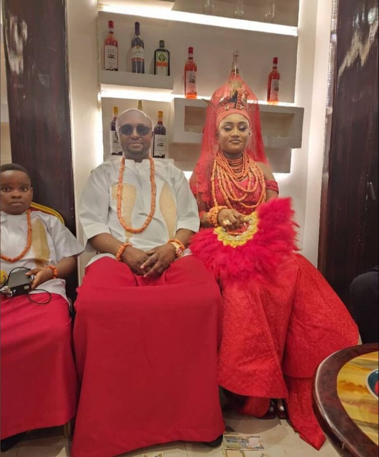 Lovely photos and video from the traditional wedding of Davido's aide ...