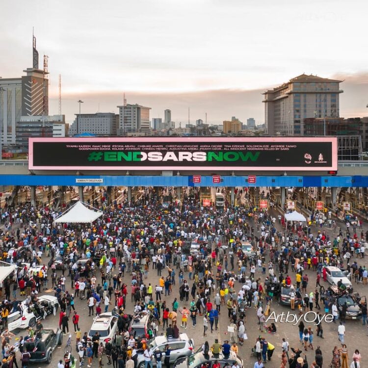 #ENDSARS: Nigerian woman who claims her son was killed in the Lekki ...