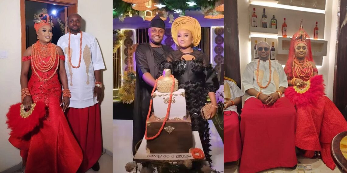 Lovely photos and video from the traditional wedding of Davido's aide ...