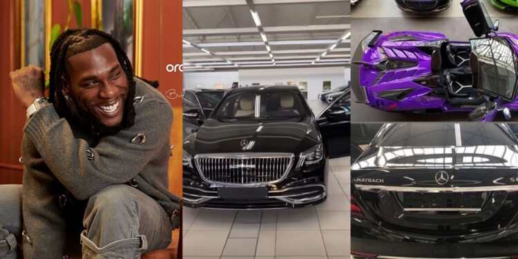 Singer Burna Boy Splashes millions on three luxury cars (Photos/Videos)