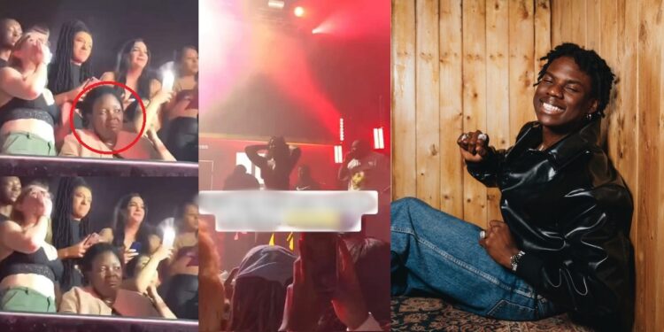 Lady shares her mother’s reaction to Rema performing on stage with ...
