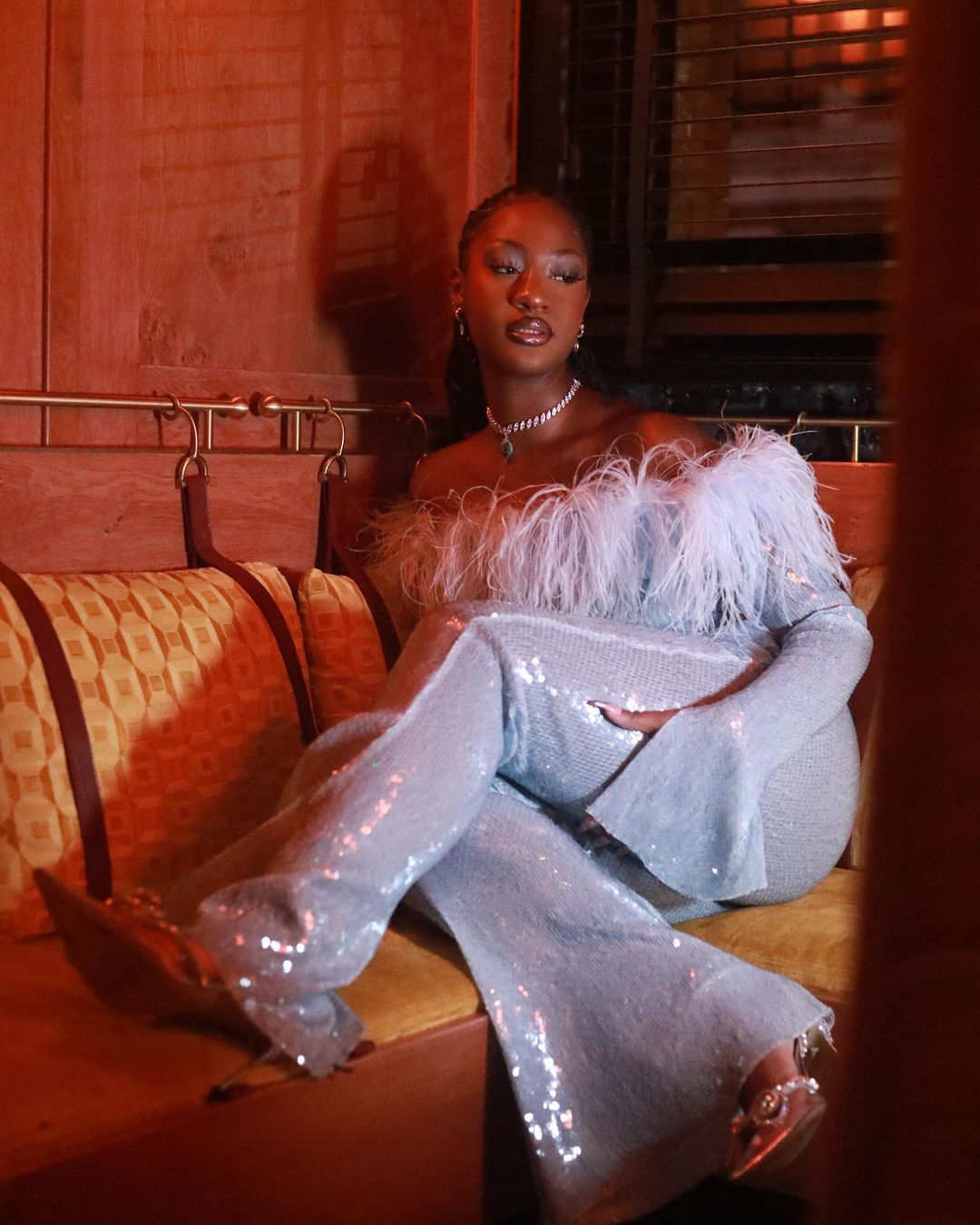 "My God! This one is too much" — Tems emotional as she gets Golden ...