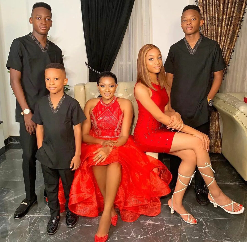 Actor Yul Edochie absent as first wife, May shares family Christmas ...