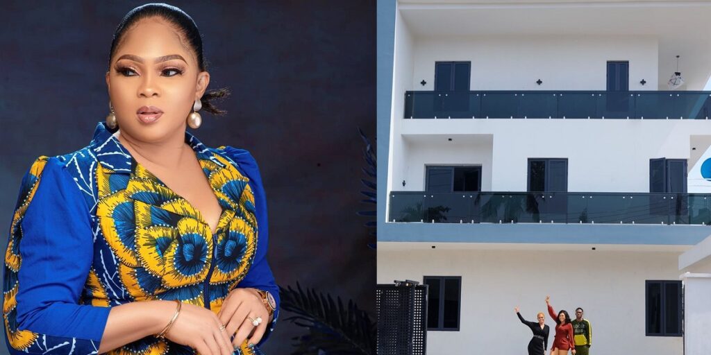 Actress Regina Chukwu acquires a house (photo) - YabaLeftOnline