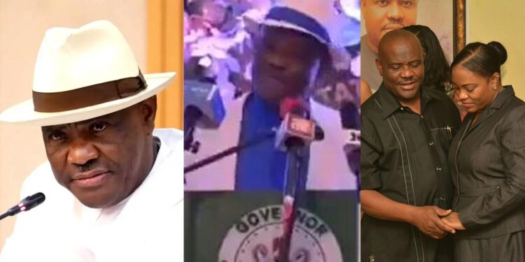 "You have to take care of me tonight " – Gov. Wike publicly tells wife ...