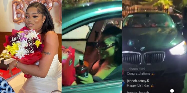 BBNaija star, Chichi gifts herself brand new BMW on her 23rd birthday ...