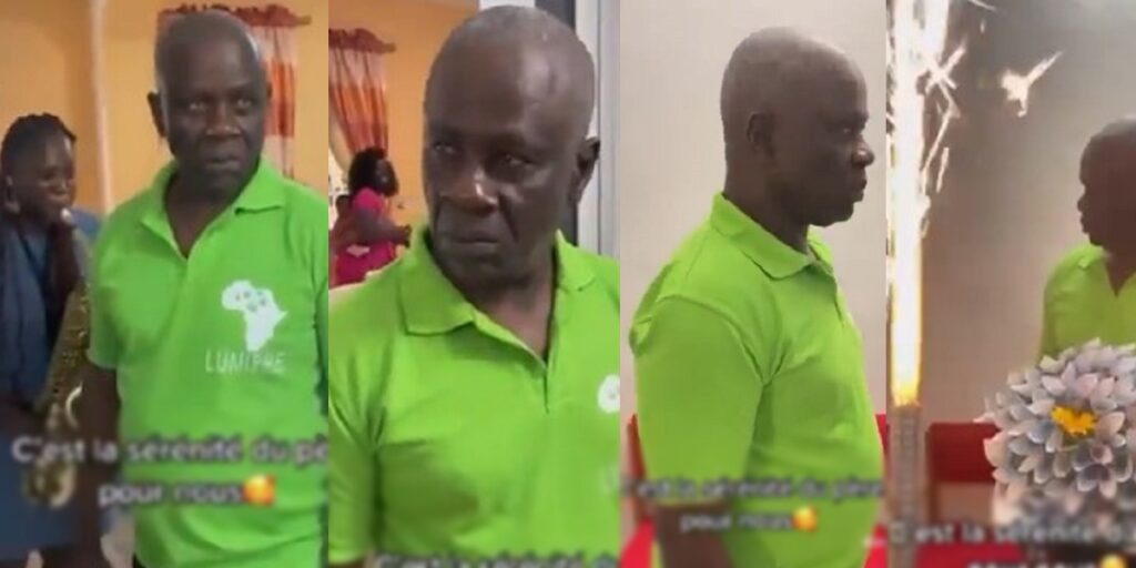 Nigerian dad's 'angry reaction' to surprise birthday party organised ...