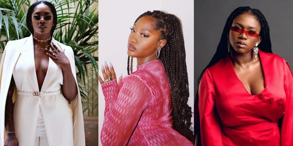 Tiwa Savage, Omawumi, Waje react as Tems becomes first female Nigerian singer to win Grammy ...