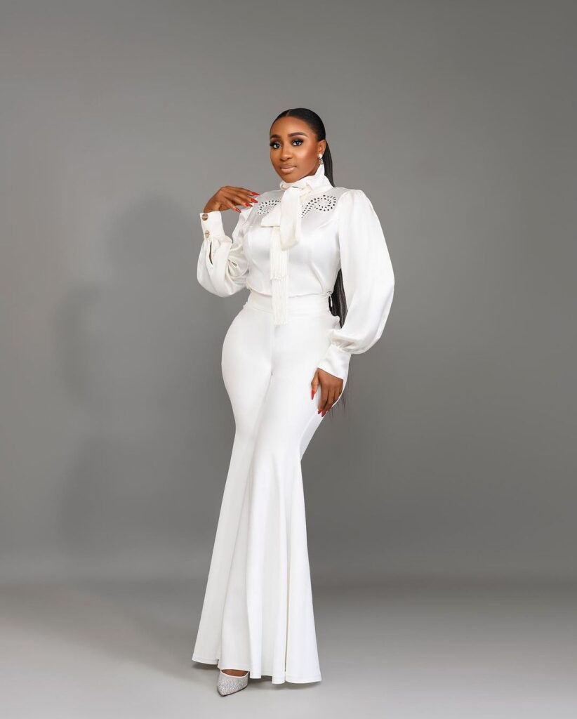 Actress Ini Edo shares first glimpse of daughter’s face as she turns 2 ...